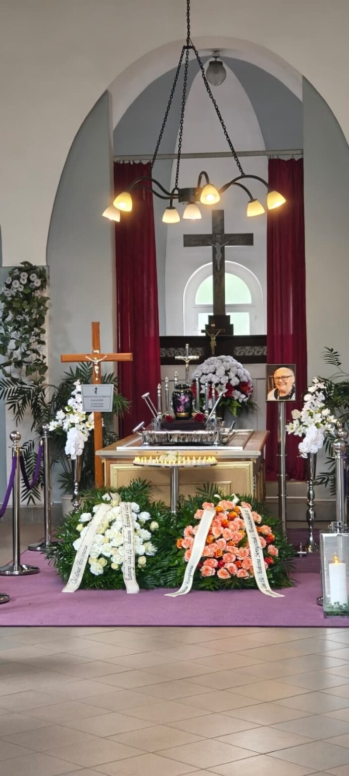 Ceremonia pogrzebowa śp. Krystyny Elżbiety Fafanów - Caelum